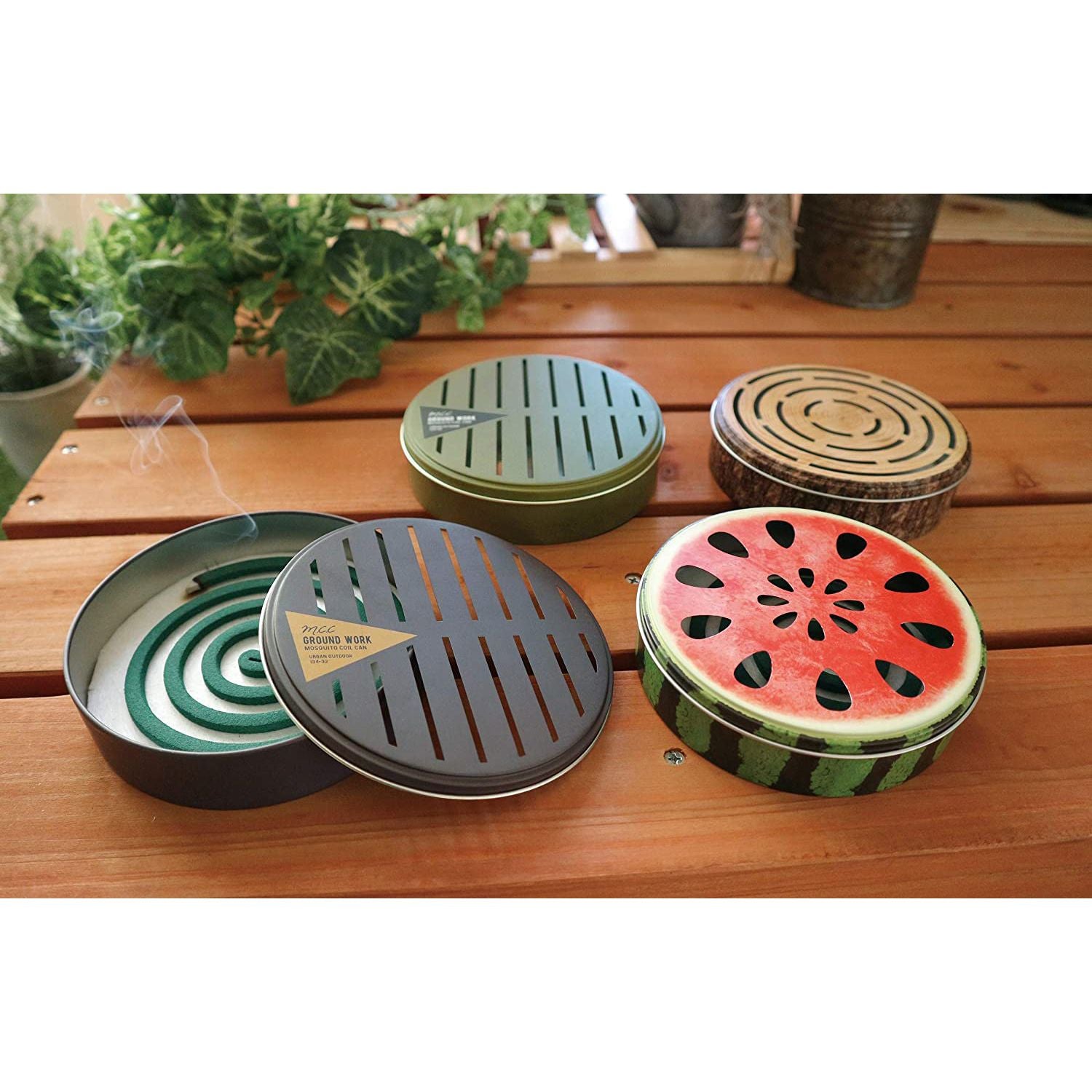 Decole Ground Work Mosquito Coil Can